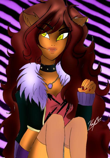 Clawdeen Wolf - ibisPaint