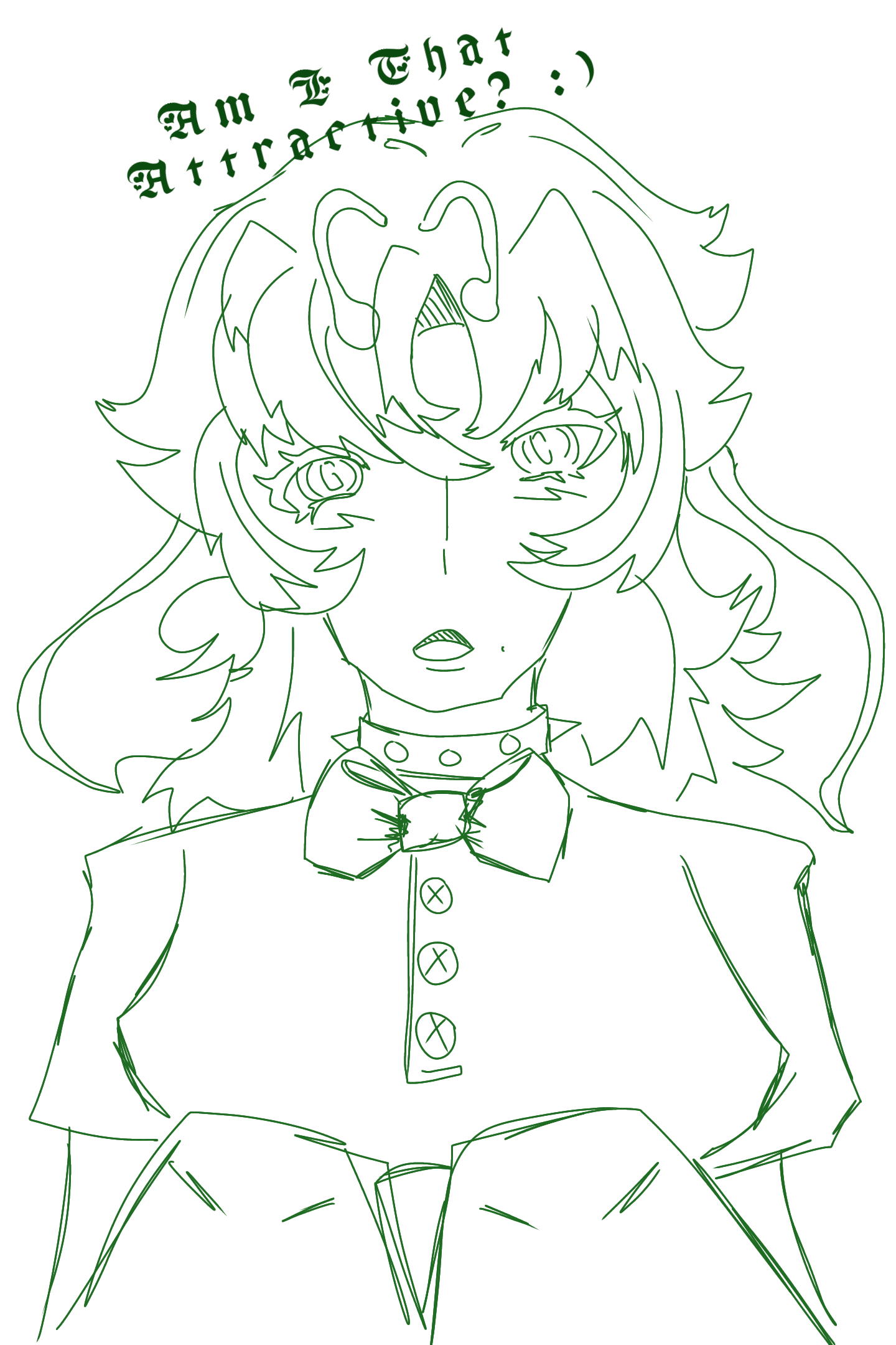 Human Vee Sketch - ibisPaint