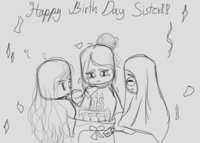 Big sis 15th BD! - ibisPaint