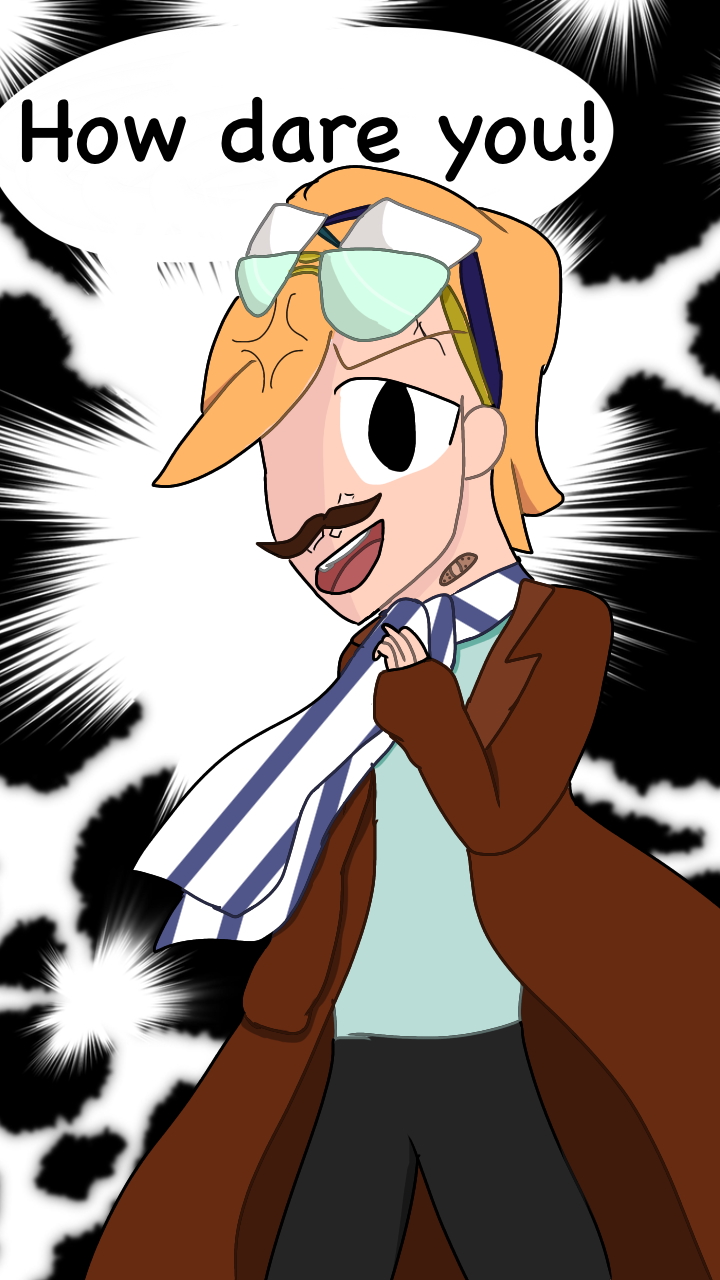 Villan(colored outline) - ibisPaint