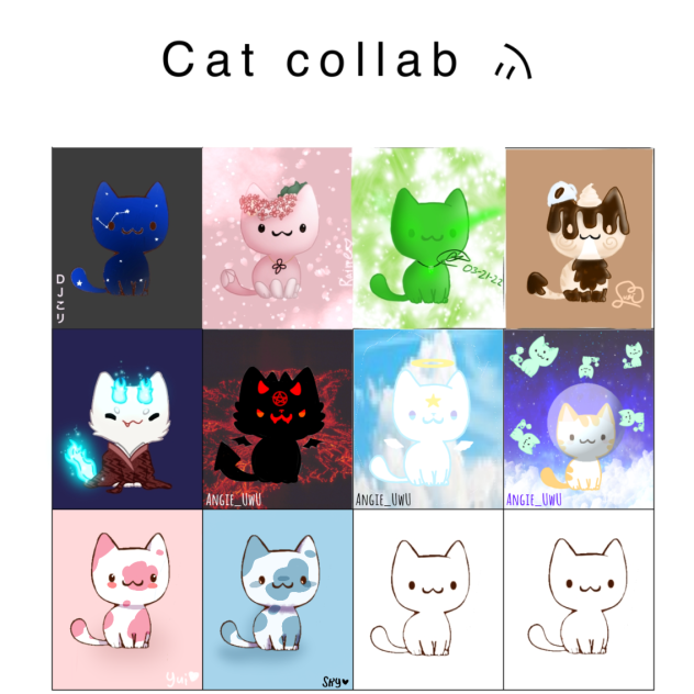 Cat Collab - ibisPaint