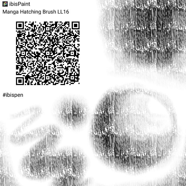 Manga Hatching Brush - ibisPaint