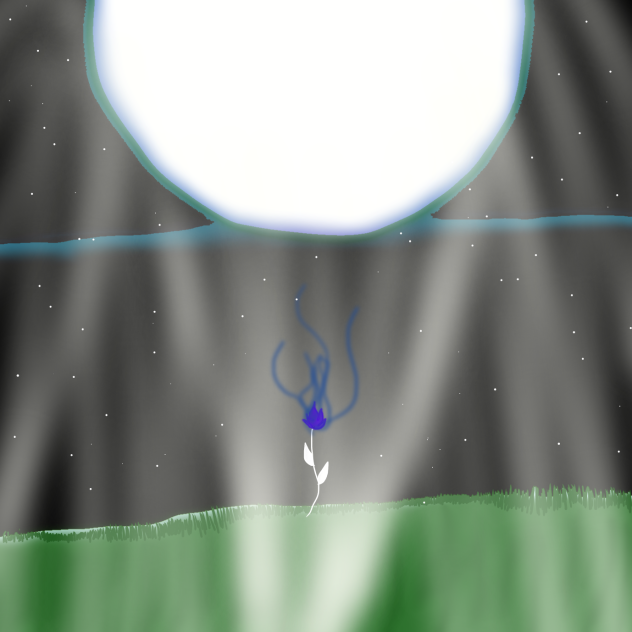 Moonlight Flower - ibisPaint