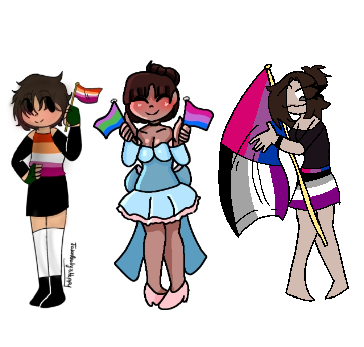 Sexuality flags!! 🏳️‍🌈🏳️‍🌈 - ibisPaint