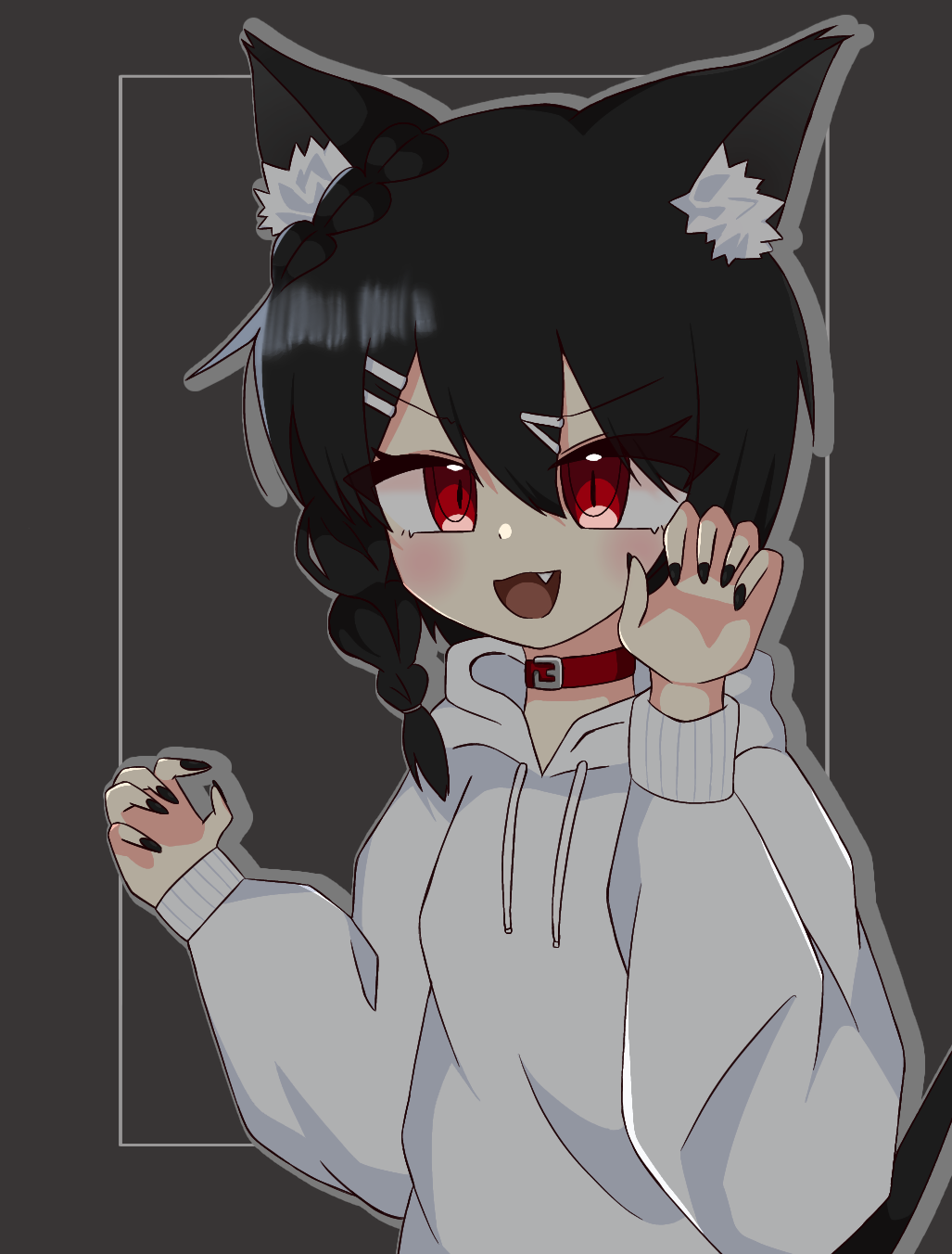 黒猫×latteさん - ibisPaint