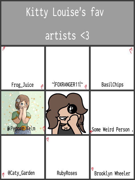 Kitty’s Fav Artists - ibisPaint