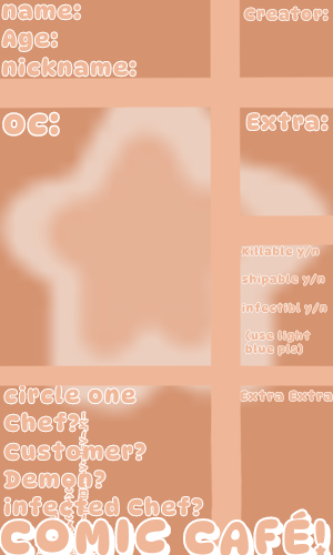 Comic Café Forms! - ibisPaint