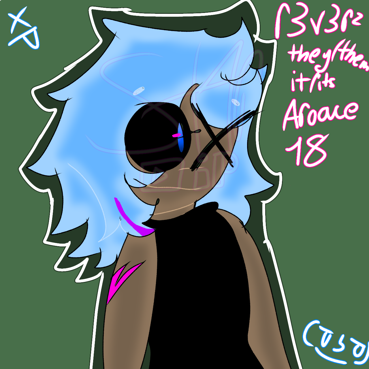 drew this whilst my colors were reversed - ibisPaint