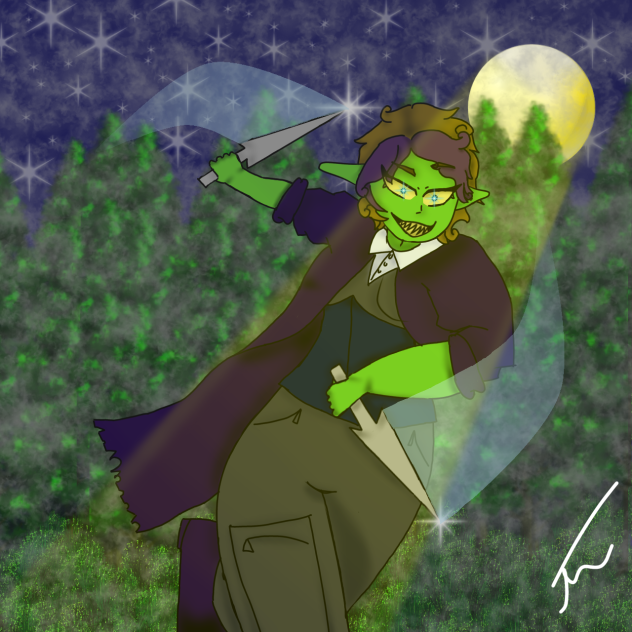 Amy, Goblin Rogue - ibisPaint