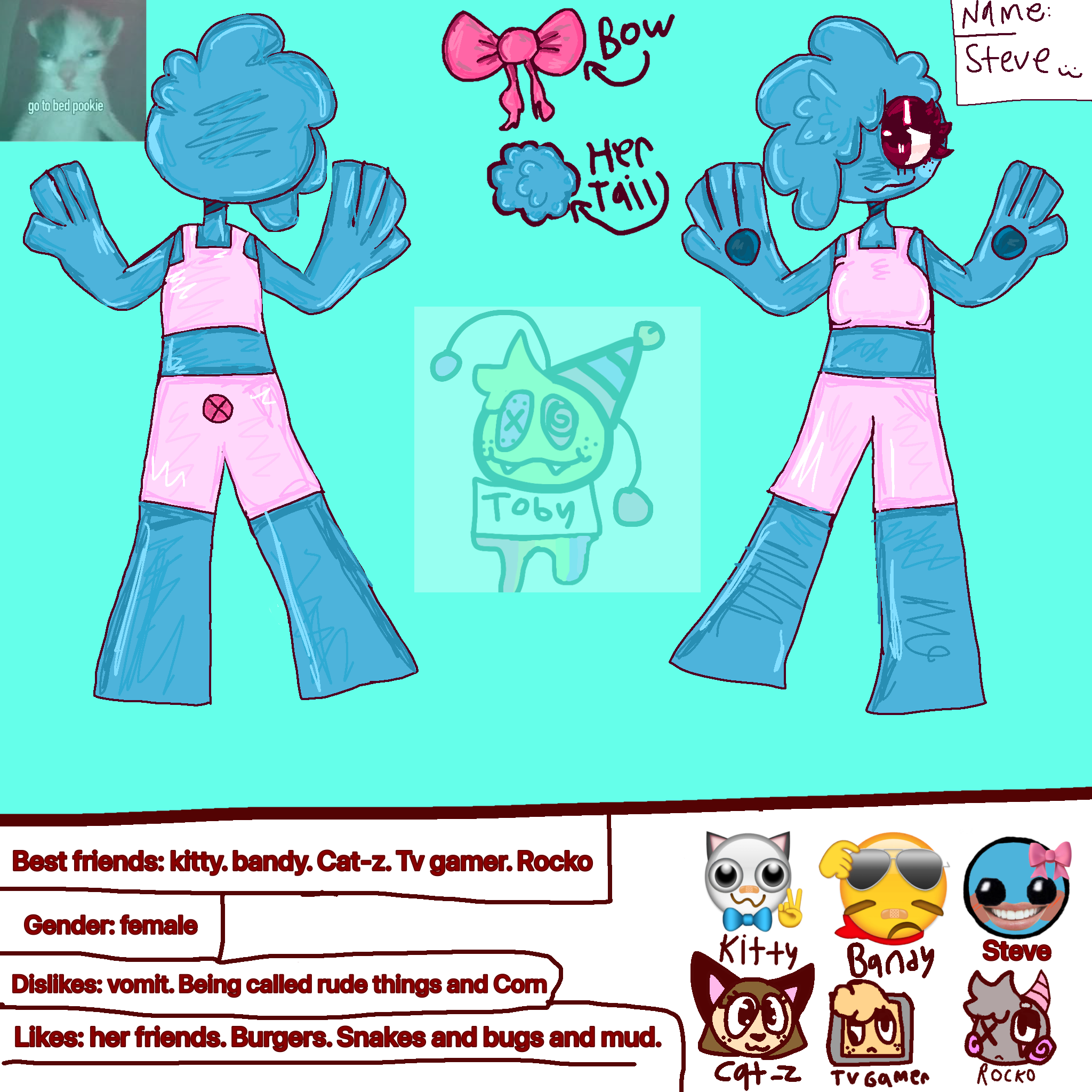 Steve's reference sheet XD - ibisPaint