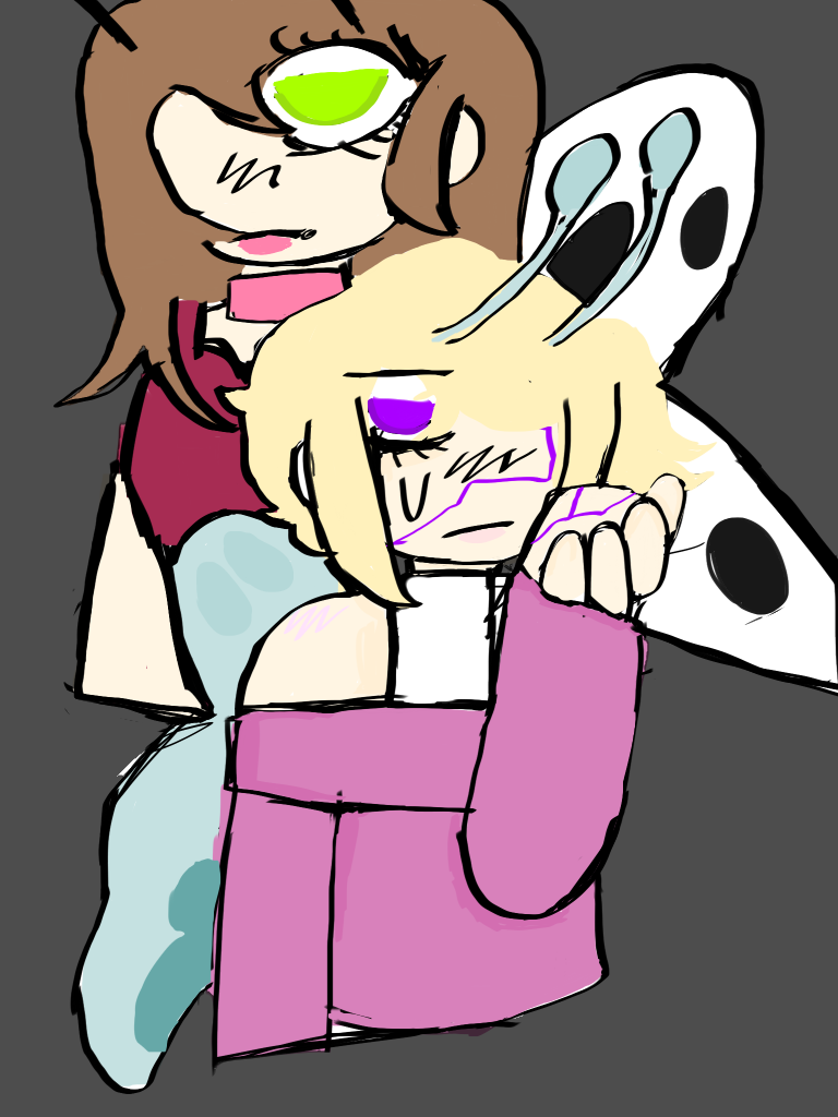 She’ll never know corrupted au - ibisPaint