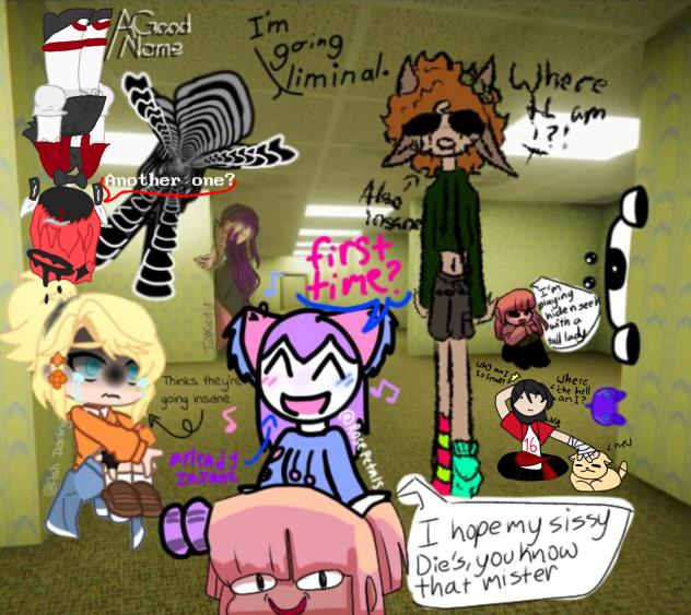 Liminal backrooms collab - ibisPaint