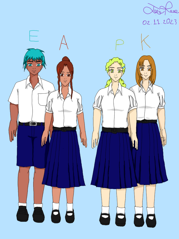 แก๊งCG44 ม.ปลาย - ibisPaint