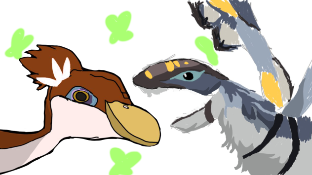 jotunhel and loftwing - ibisPaint