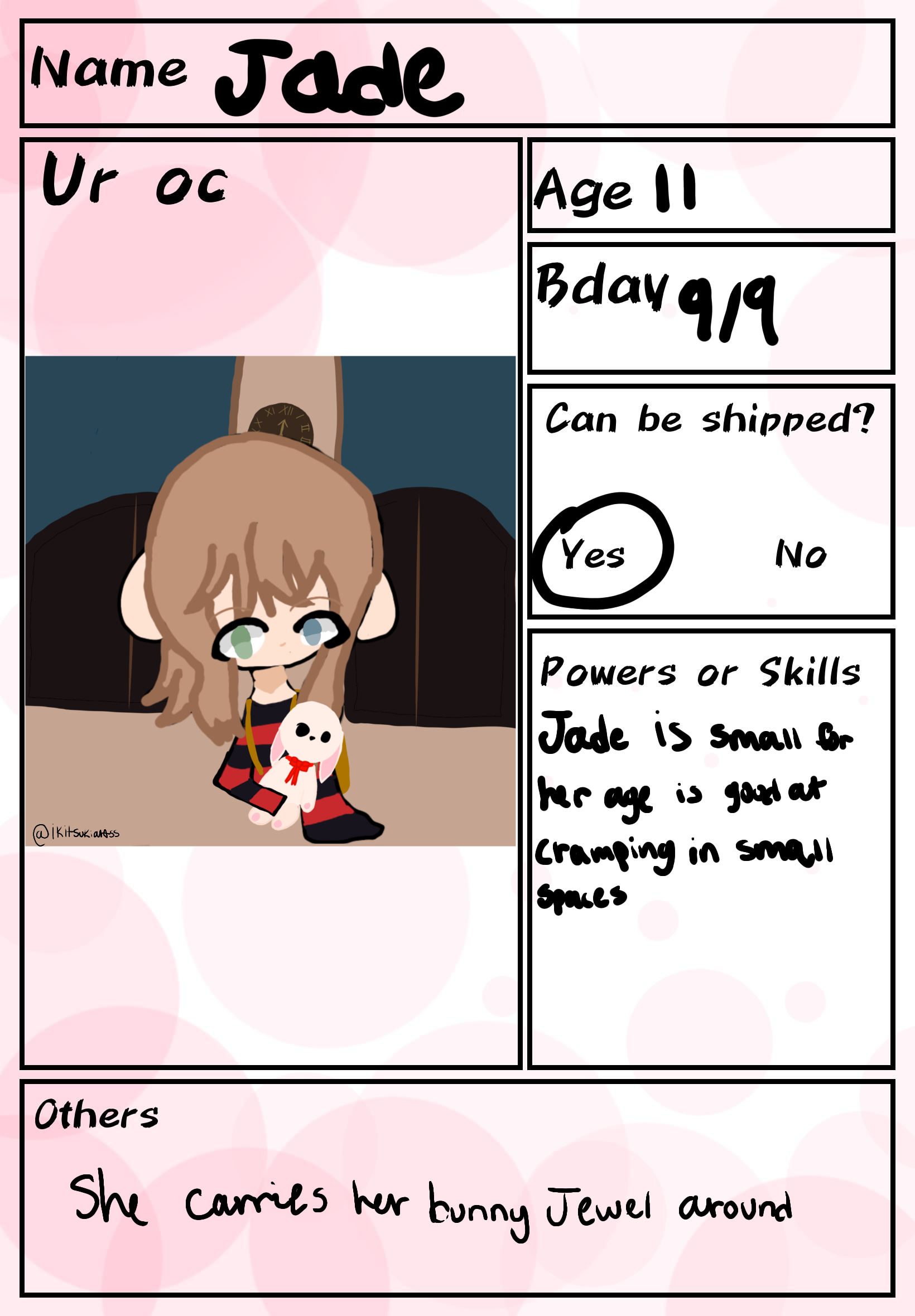 Shoot Character Submission - ibisPaint