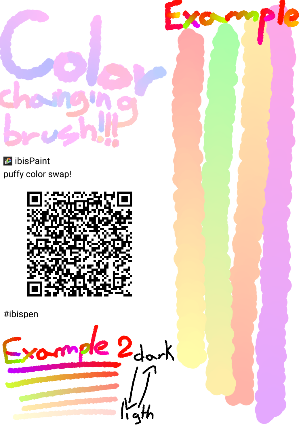 puffy color swap! - ibisPaint