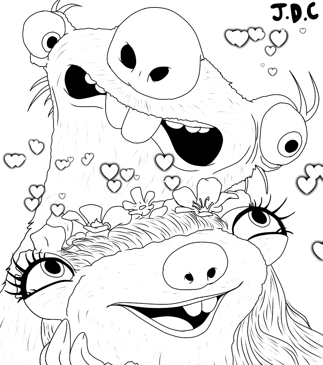 Sid y Brooke. - ibisPaint