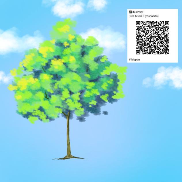 Tree brush (roshaarts) - ibisPaint