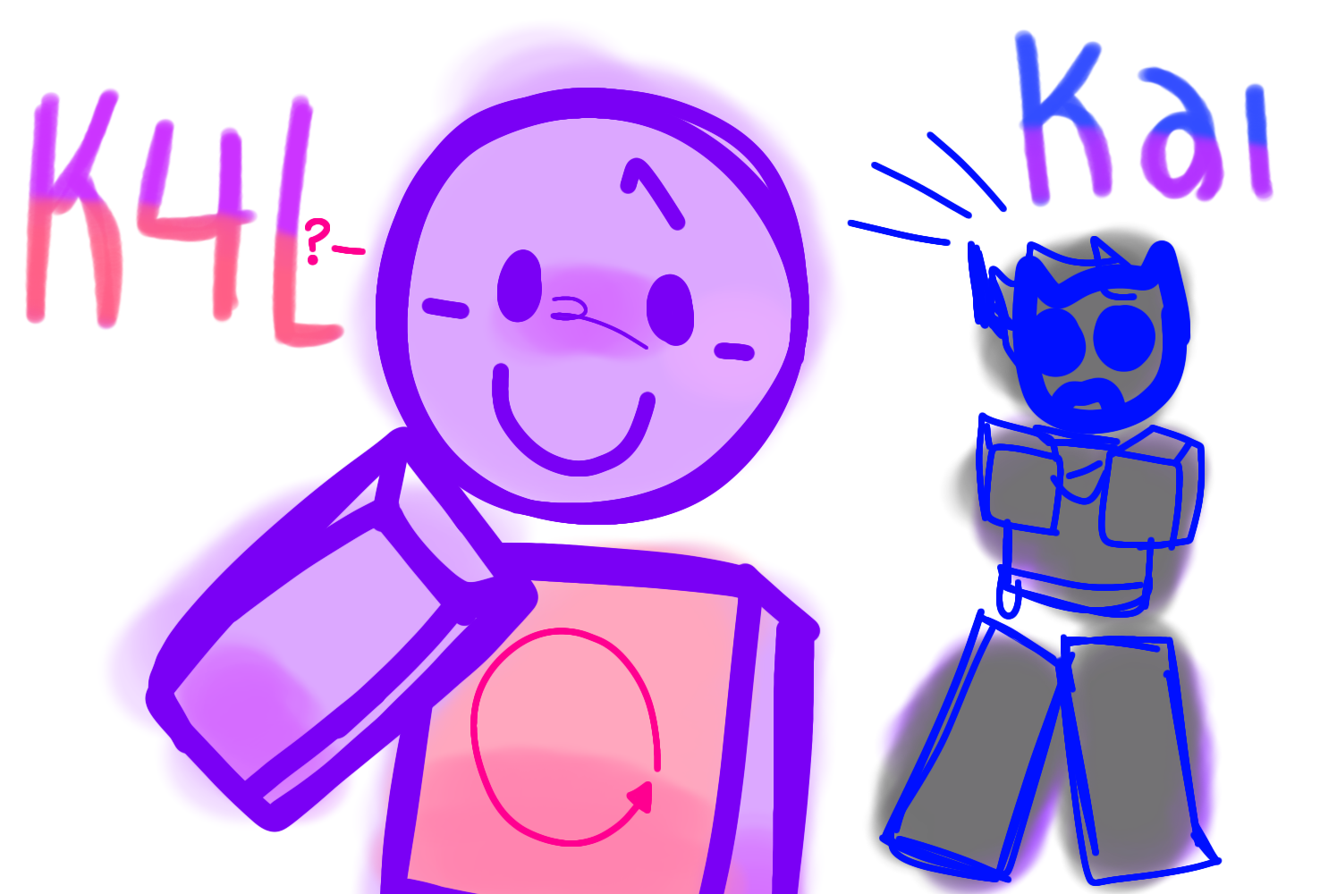 K4l y Kai - ibisPaint