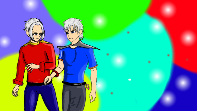 silver hair - ibisPaint