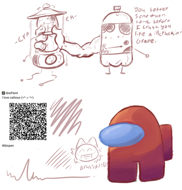 Funny paint brush - ibisPaint