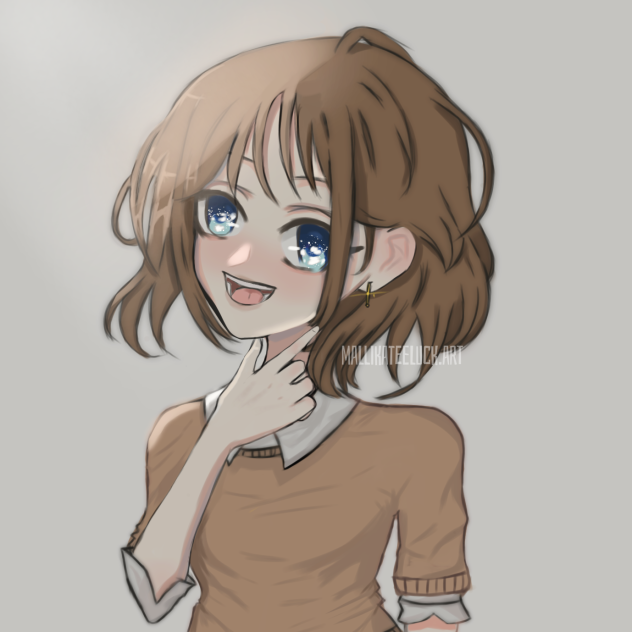 unknown school girl_OC! - ibisPaint
