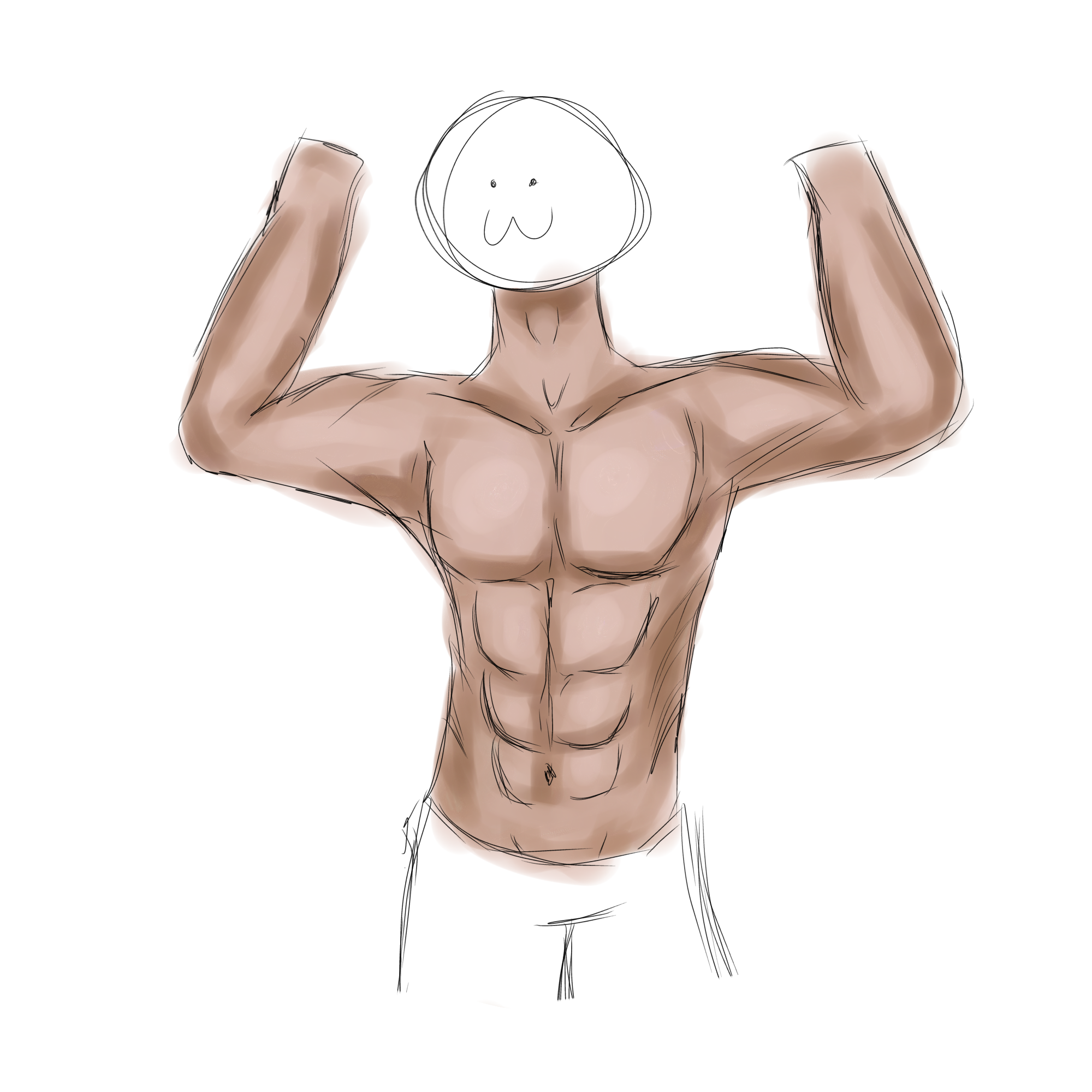 anatomy practice no1 - ibisPaint