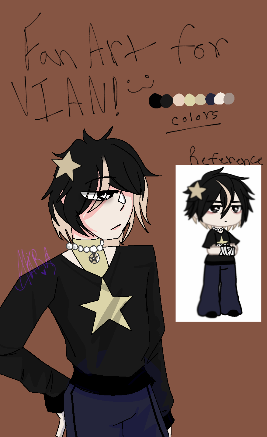 Fanart for Vian - ibisPaint