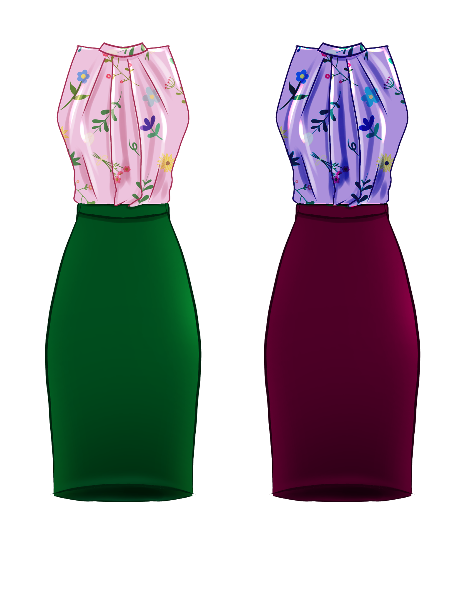 Office Dress - ibisPaint