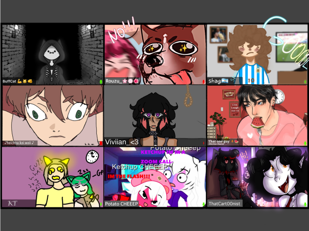 Zoom collab (finished ver) - ibisPaint