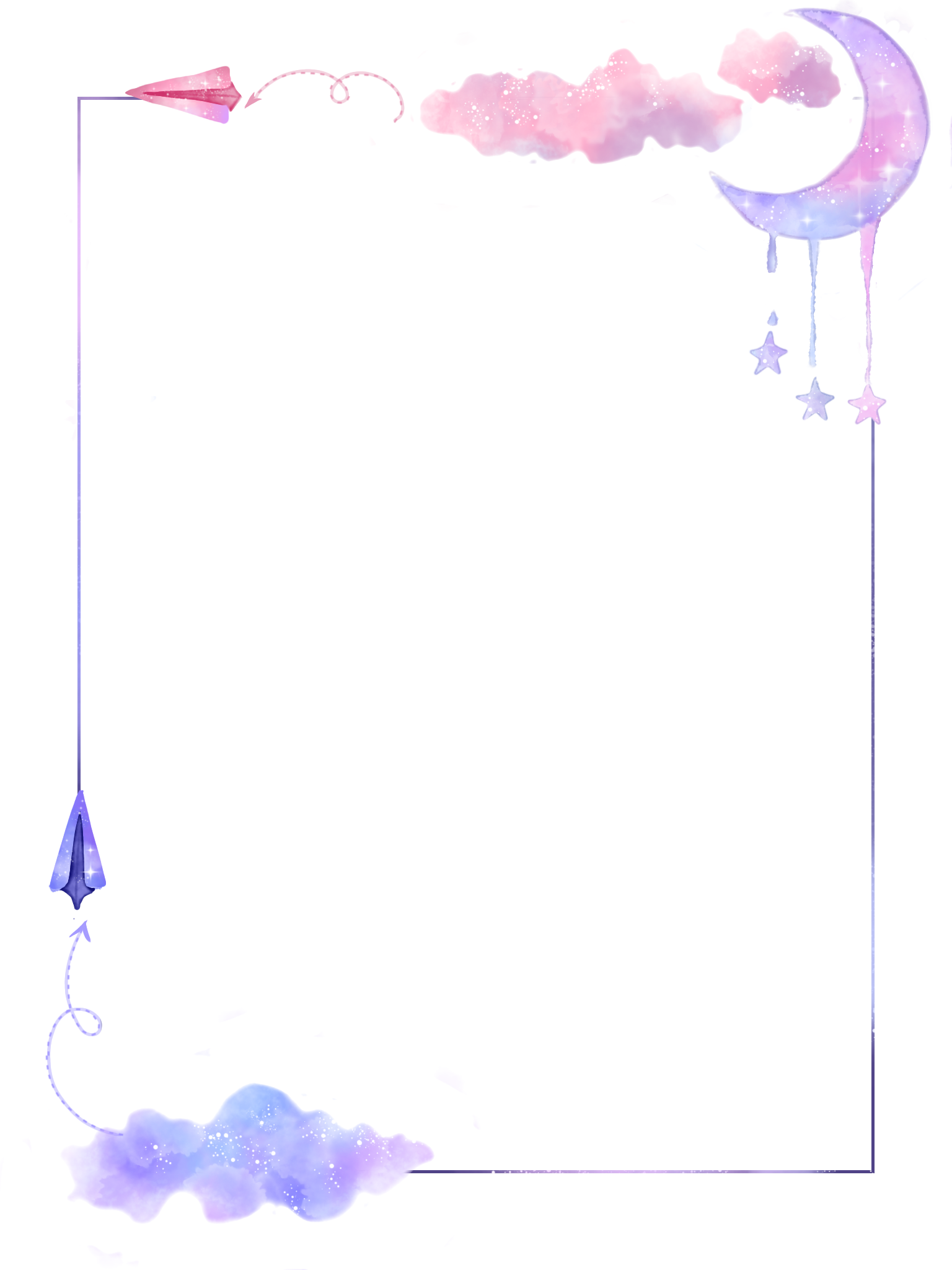 sweet dream border - ibisPaint