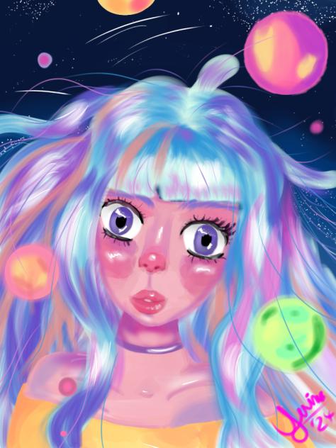 space girl - ibisPaint