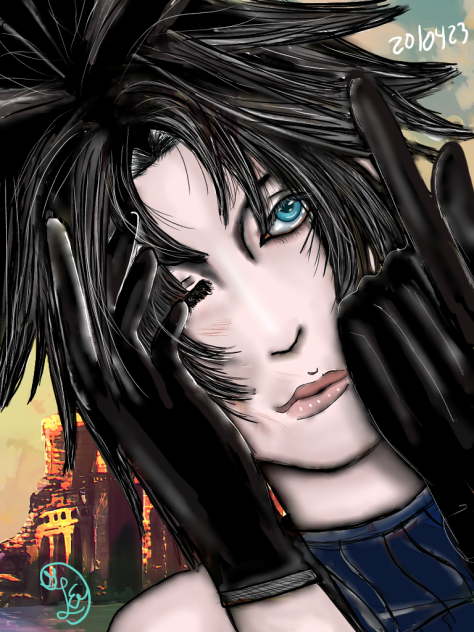 zack fair - ibisPaint