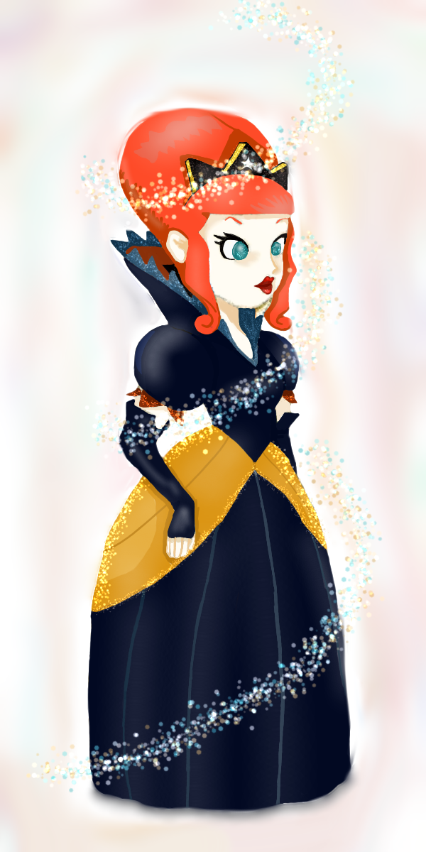 The shining queen - ibisPaint