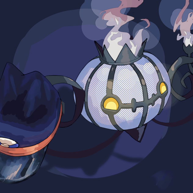 Chandelure and Ingo's hat - ibisPaint