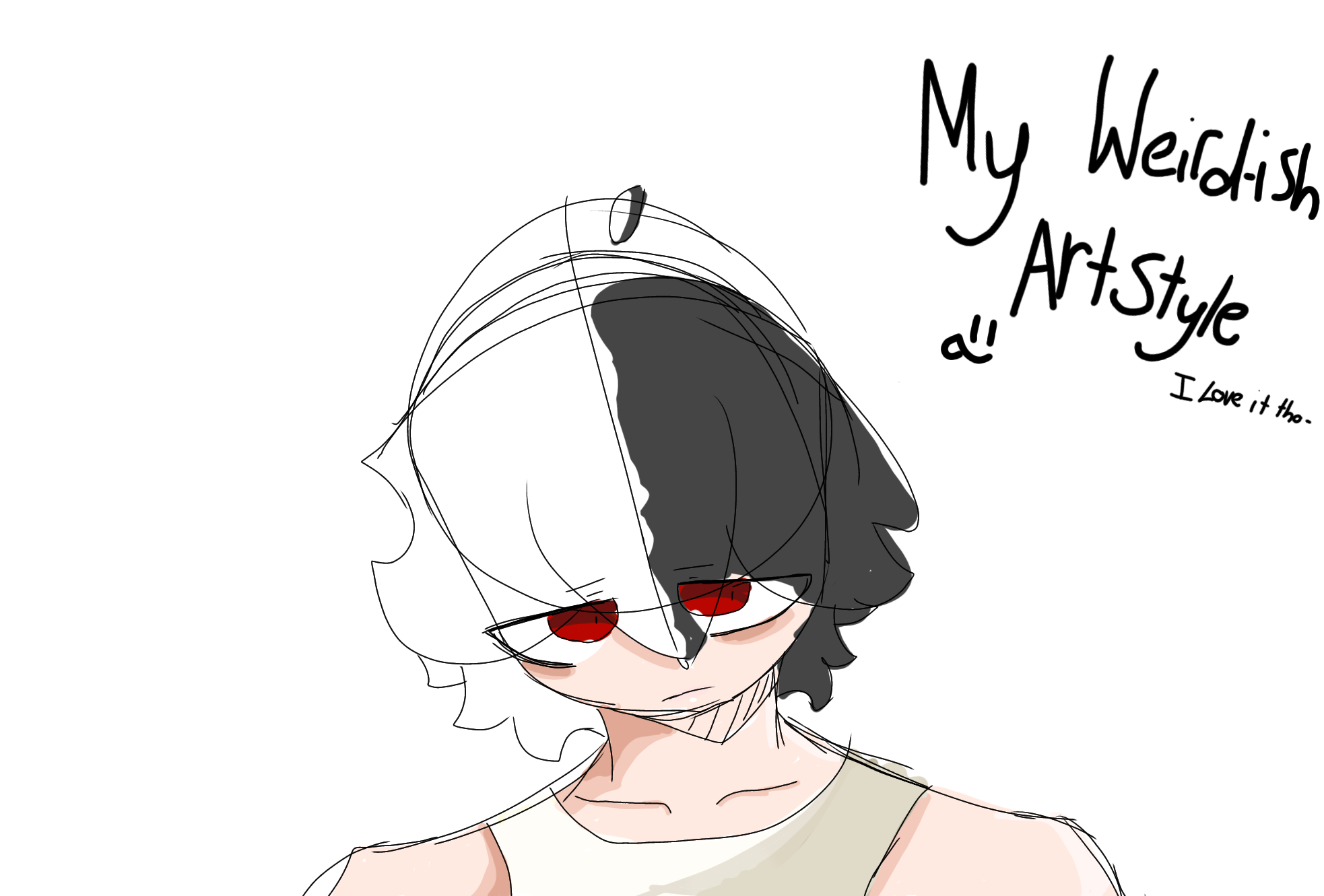 My weird-ish artstyle! - ibisPaint