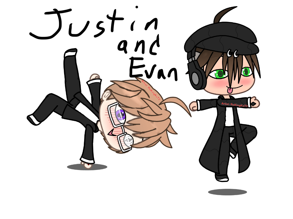 Justin and Evan (Gacha Life) - ibisPaint