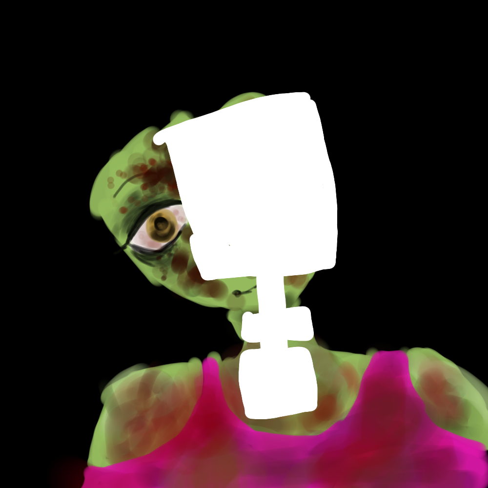 unfinished zombie ( gore warning) - ibisPaint