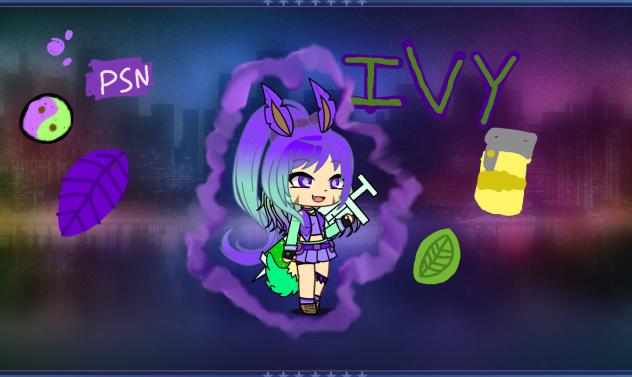 My new OC ivy! lore in description! - ibisPaint