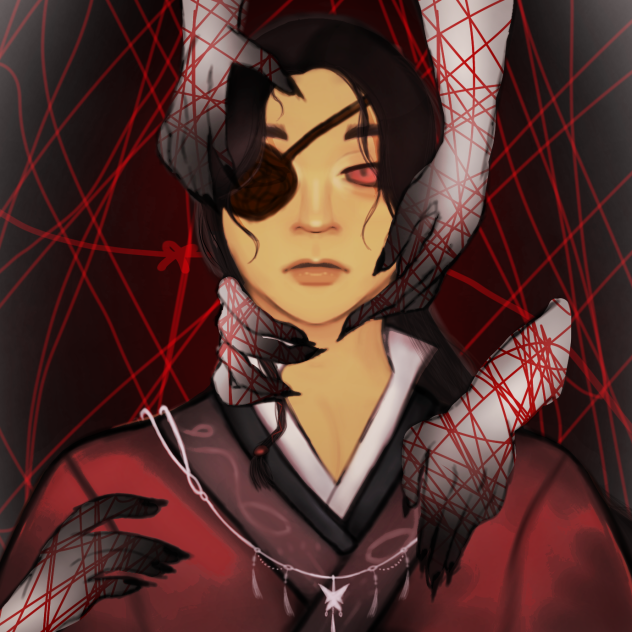 Red string - ibisPaint