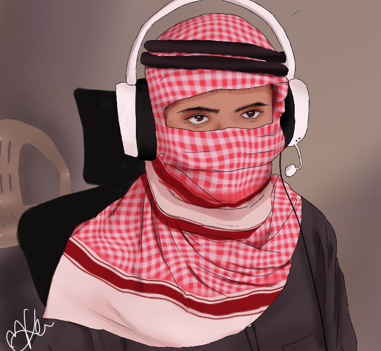 Masked arab fanart - ibisPaint