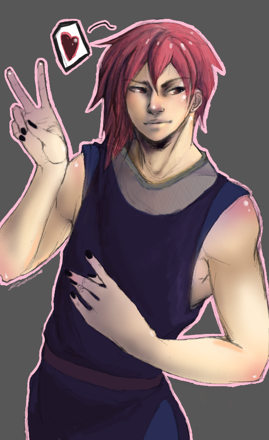 Pink man - ibisPaint