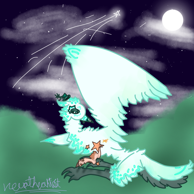 May Bird & Amber (Oc's) - ibisPaint