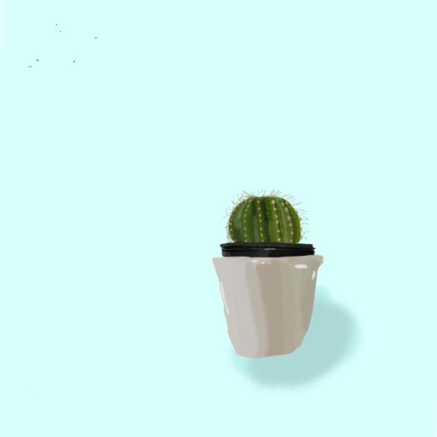 Smol cactus!! - ibisPaint