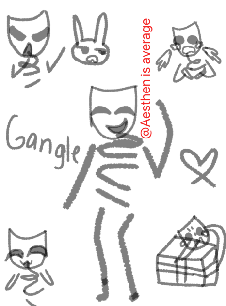 GANGLE WIP - ibisPaint