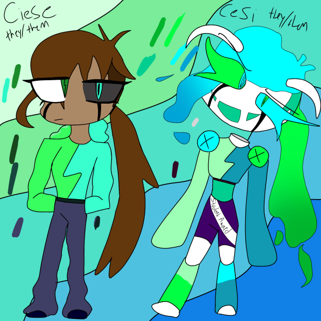 New oc for The Virus!! - ibisPaint