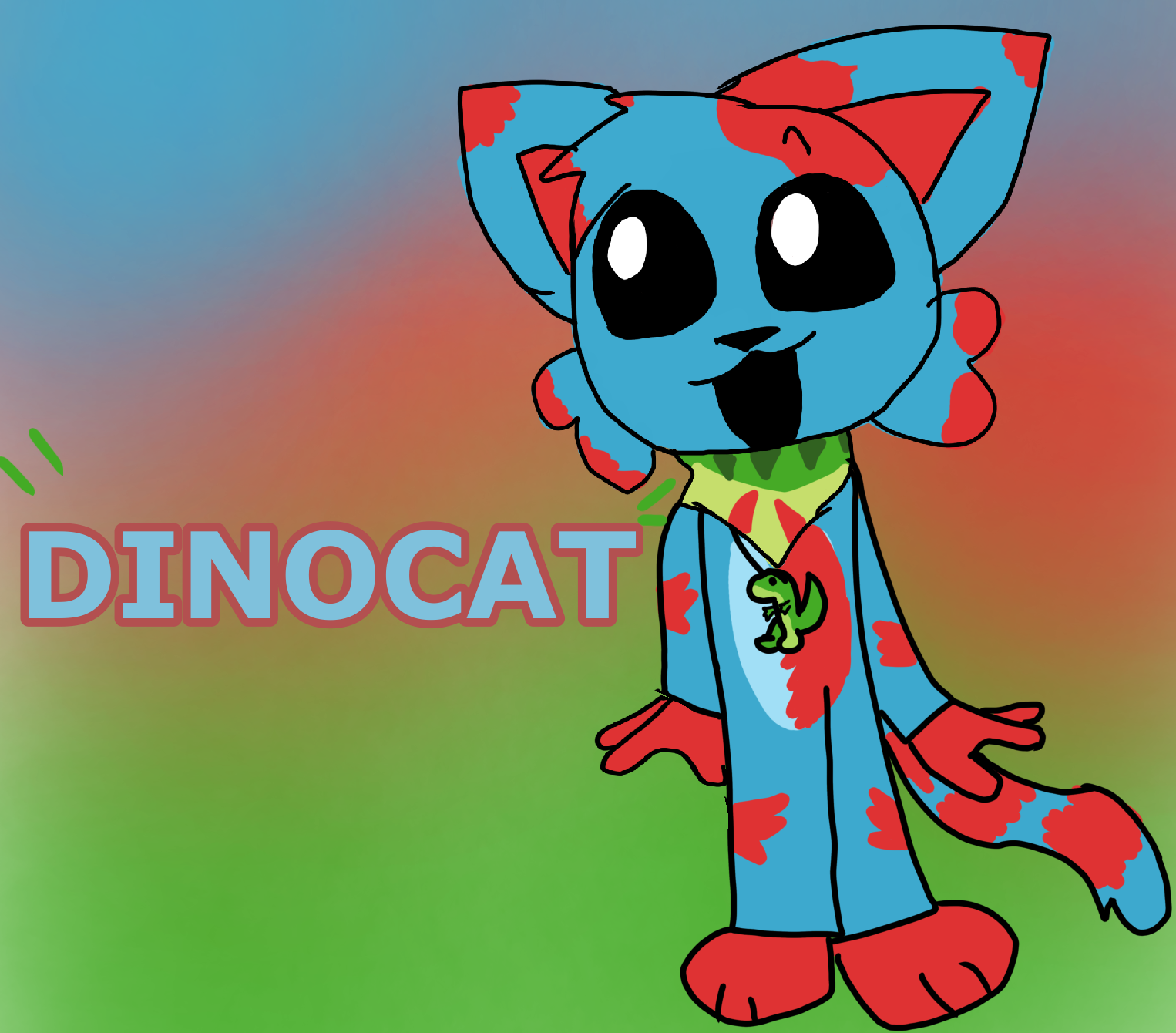 DINOCAT - ibisPaint