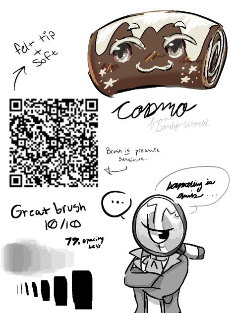 Dandy's world brush - ibisPaint