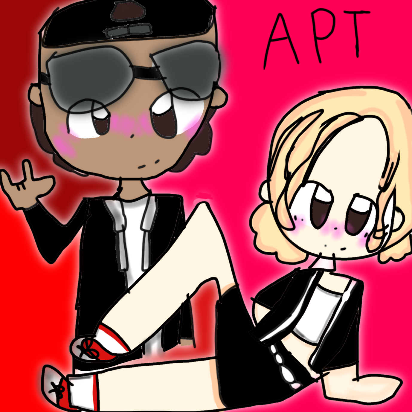APT(by rosè and bruno mars) - ibisPaint