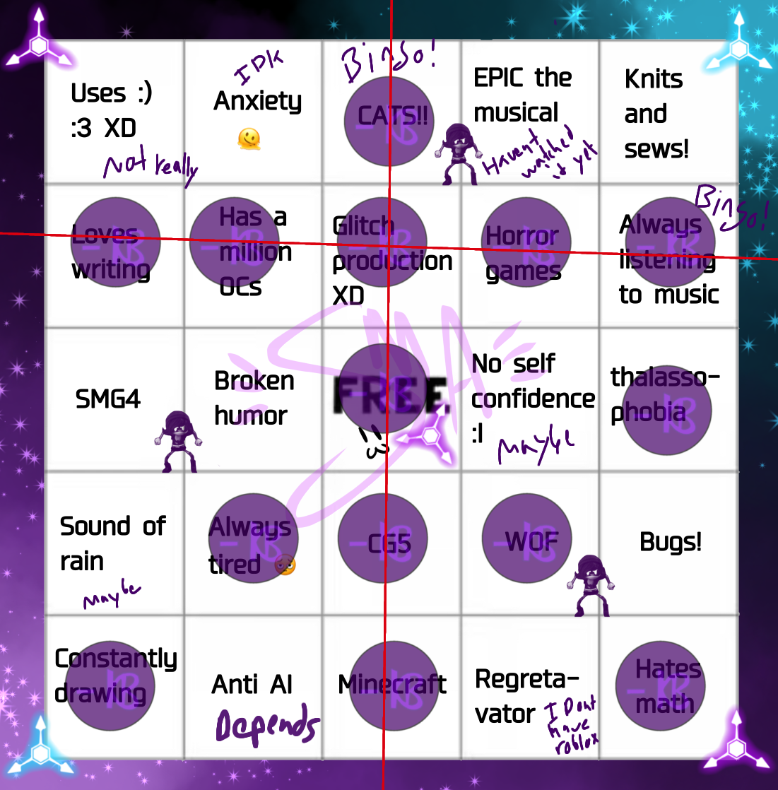 SMA's Bingo! - ibisPaint